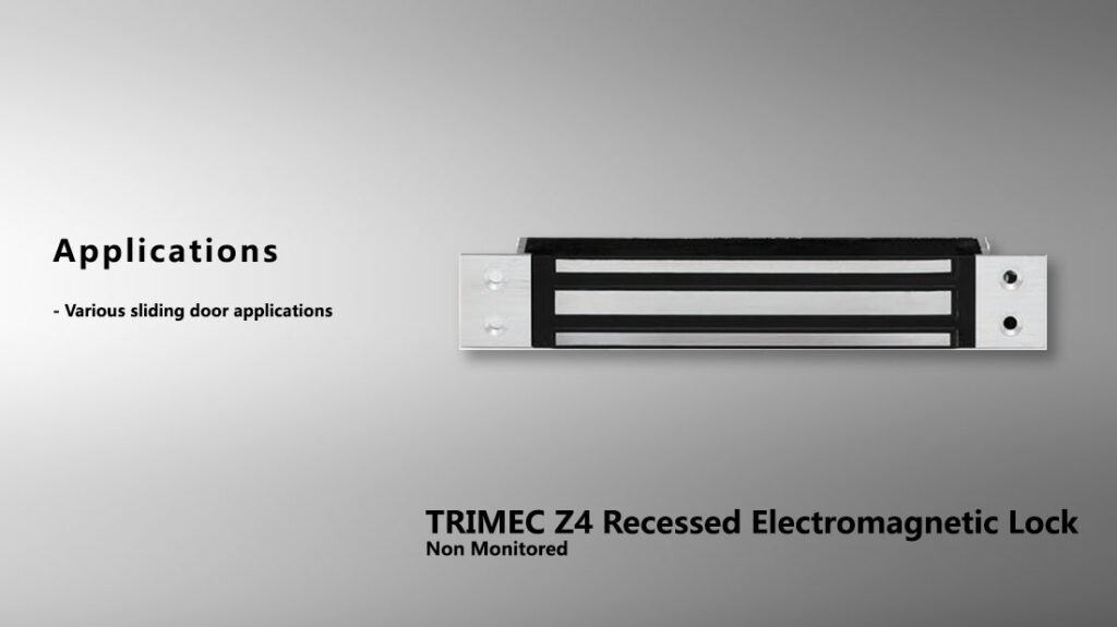 TRIMEC Z4 Recessed Electromagnetic Lock Non Monitored - Hong Kong ...